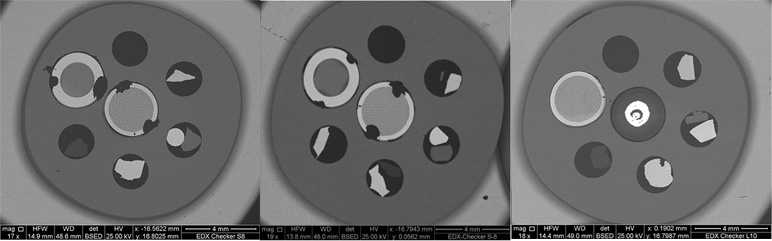 EM-Tec EDX Checker for testing and calibration of EDS detector, X-ray ...