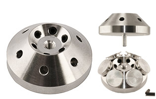 EM-Tec Multiple SEM pin stub holders