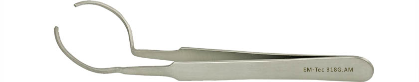 EM-Tec SEM stub and mount gripper tweezers and scissor type stub ...